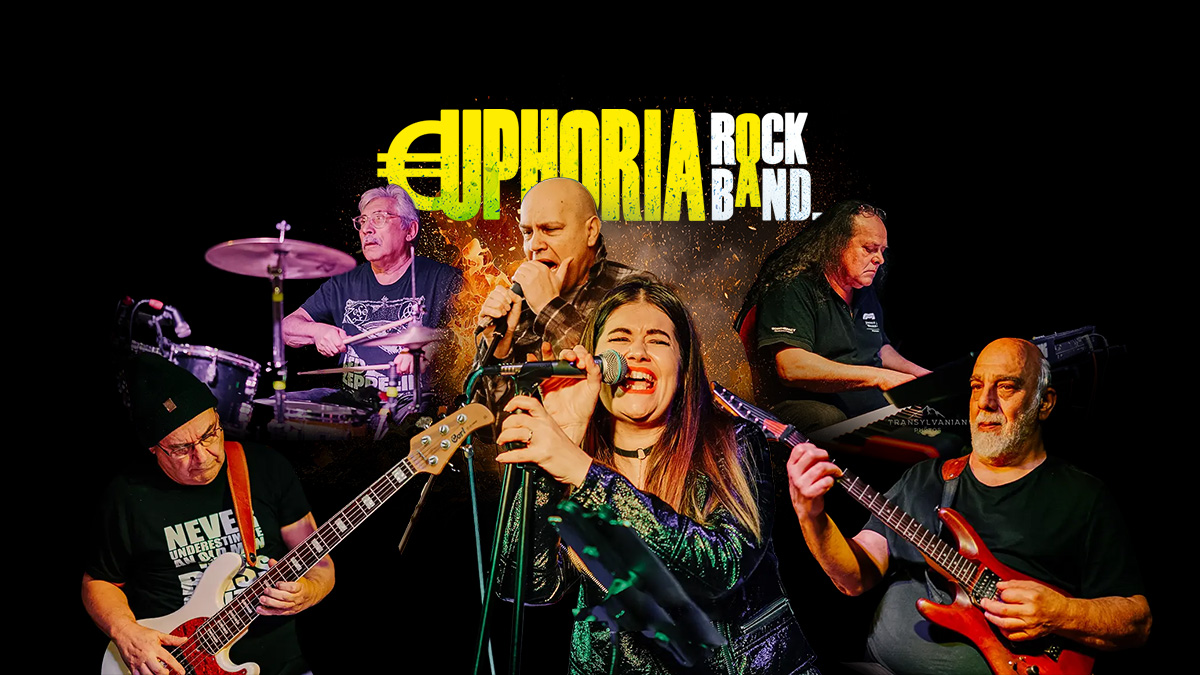 Az Euphoria Rock Band zenekar hivatalos oldala